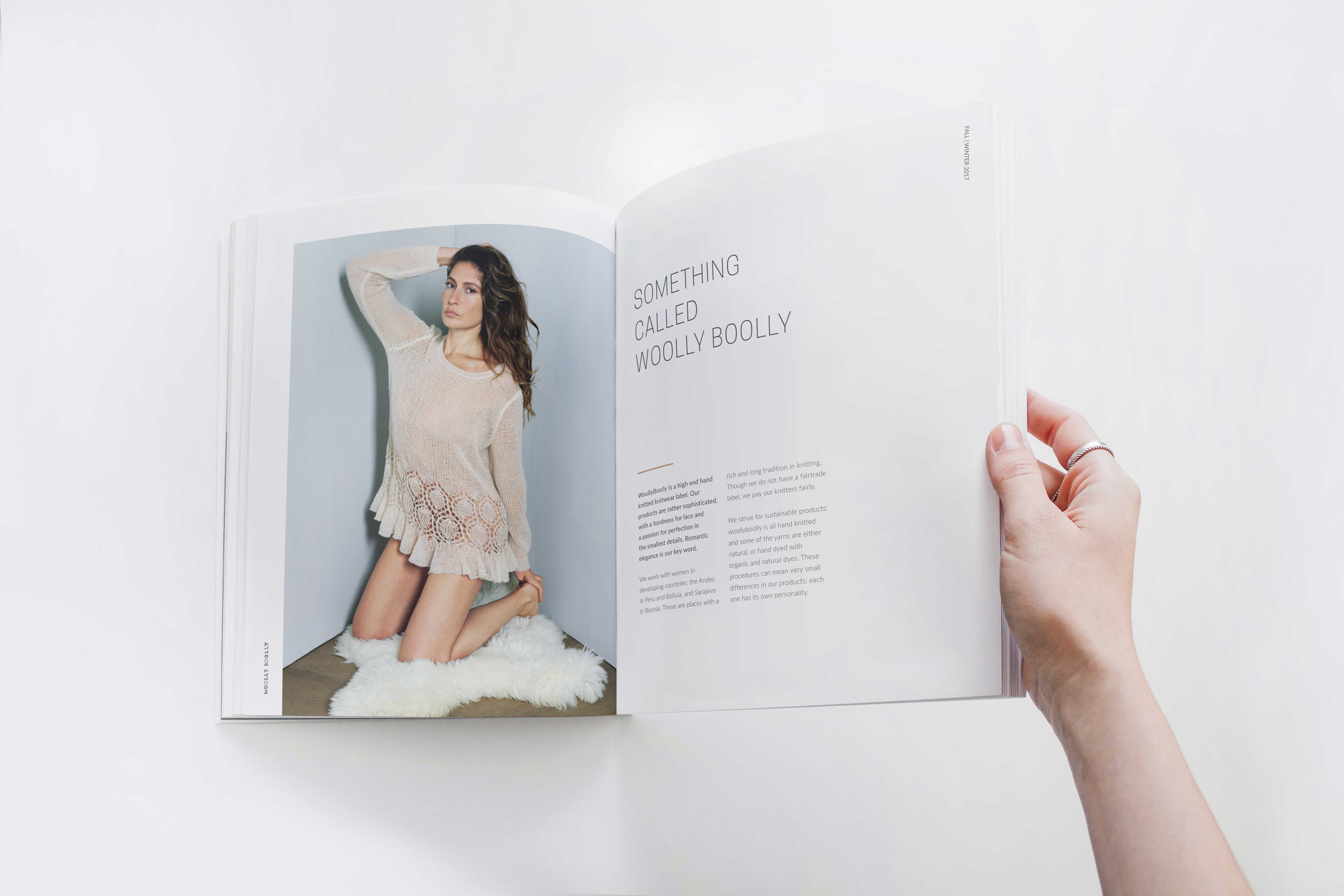 A seamless blend of WoollyBoolly's garments and Anton Corbijn's vision in a book. - studio ...